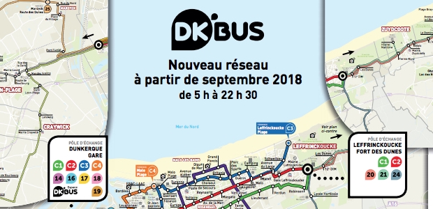 DK'Plus, le projet mobilité de l'agglomération dunkerquoise